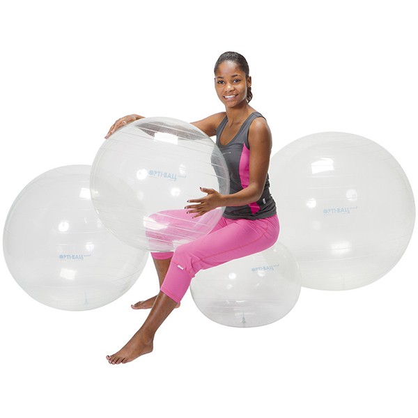 Ledraplastic - Opti Ball 65 cm priehľadná | FITPRO.sk