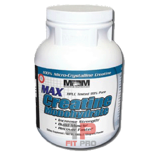 MAX MUSCLE - MAX CREATINE MONOHYDRATE, 1000g | FITPRO.sk
