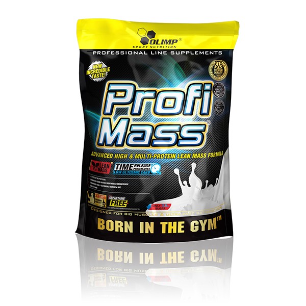 Olimp - Profi Mass 900g - perfektný potréningový proteín so sacharidmi ...