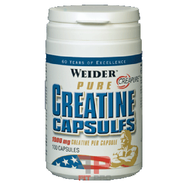 WEIDER - CREATINE CAPSULES, 100kps | FITPRO.sk