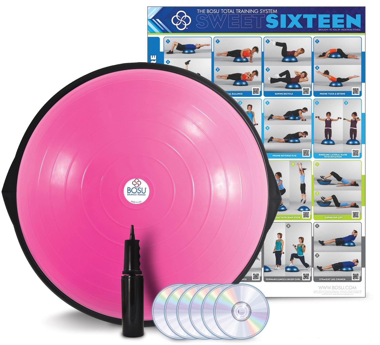 BOSU Home Balance Trainer pink | FITPRO.sk